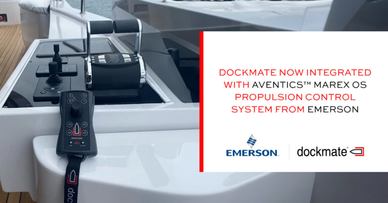 Dockmate now integrated with Aventics™ Marex OS Propulsion control ...